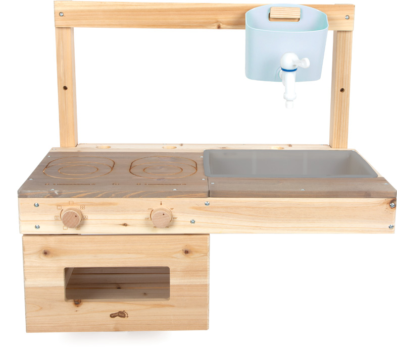 Suspended mud kitchen | small foot wooden toy