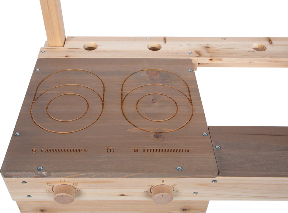 Suspended mud kitchen | small foot wooden toy