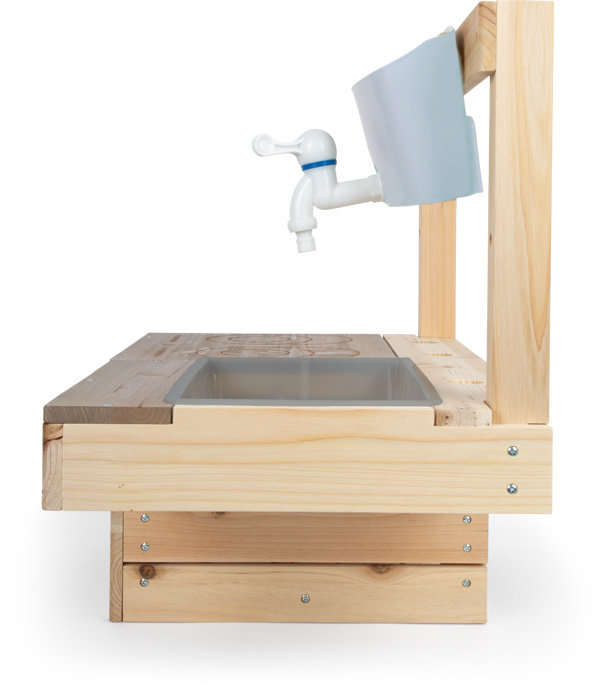 Suspended mud kitchen | small foot wooden toy