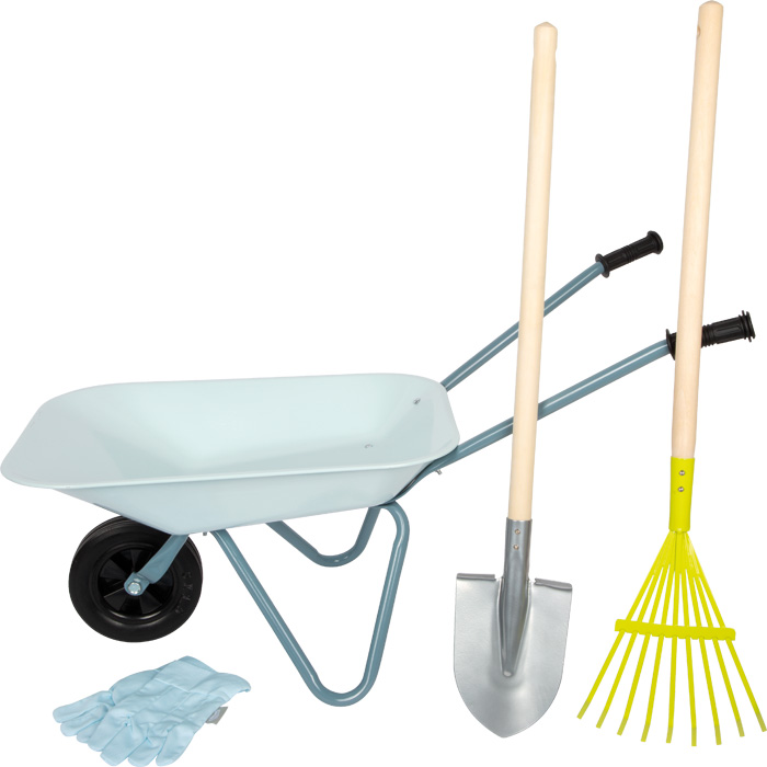 Garden set with a wheelbarrow for children | small foot