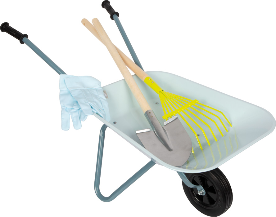 Garden set with a wheelbarrow for children | small foot