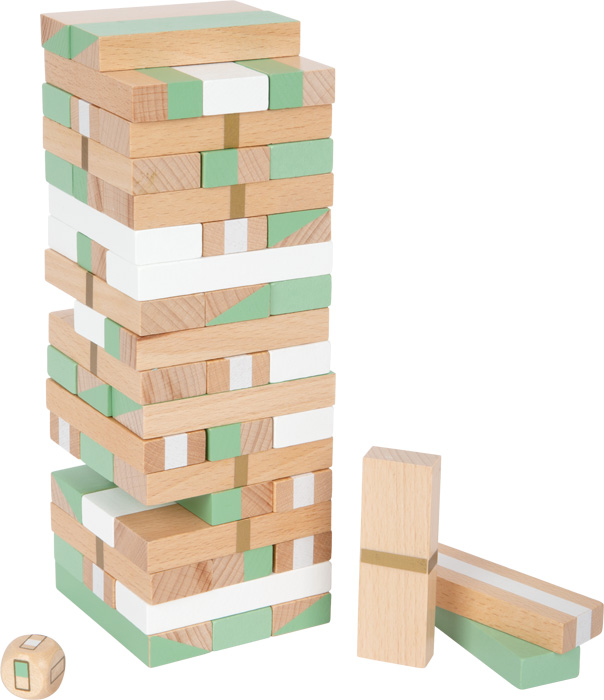 Wobble tower "Gold Edition" | small foot wooden toys