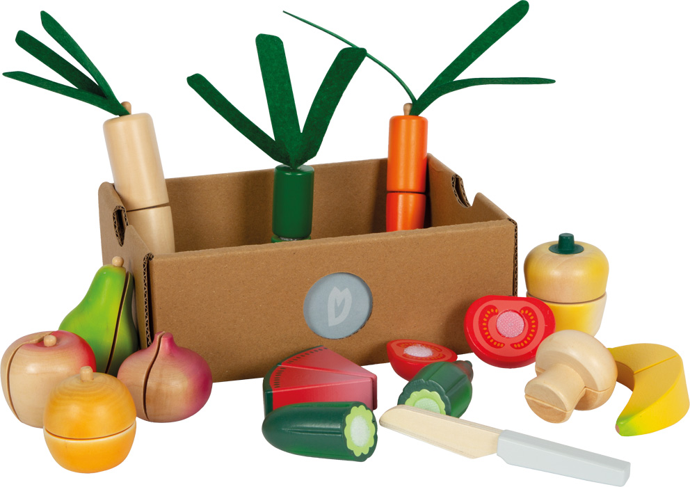 Cuttable Fruit and Vegetables Set "fresh" | small foot Wooden Toys