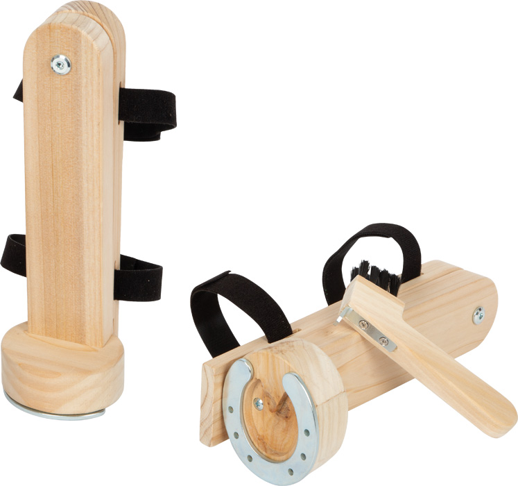 Pick hoof set | small foot wooden toy