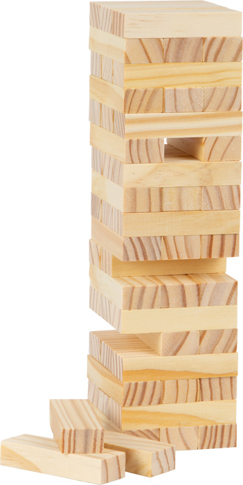 Wooden wobble tower for children | small foot